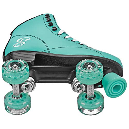 Candi GRL Sabina - Colorful Freestyle Roller Skates -Mint/Black Mint/Black Size 07