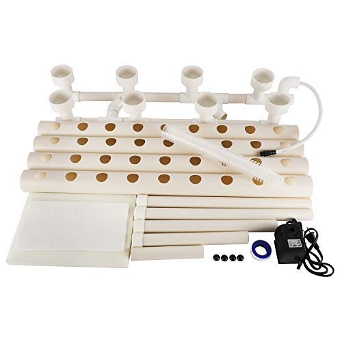 HYDDNice Hydroponic Grow Kit 4 Layers 36 Plant Sites Garden Planting System Hydroponic Growing System Water Culture Garden Plant System Garden Vegetable Planting Tool