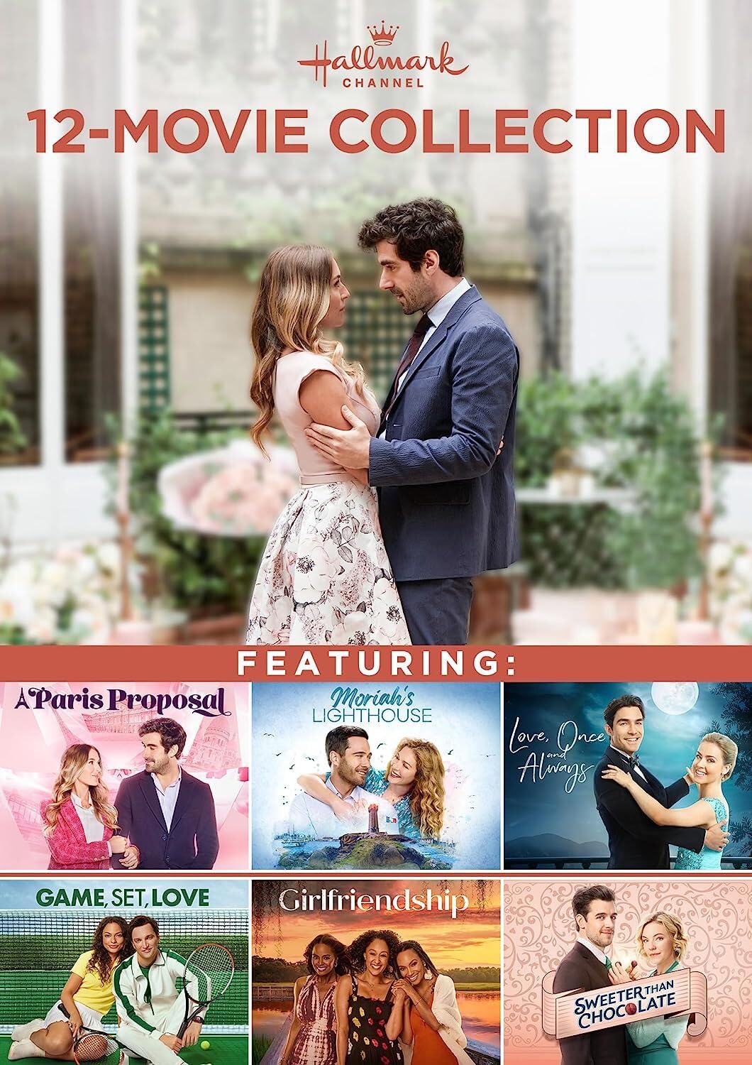 Hallmark 12-Movie Collection (A Paris Proposal / Moriah’s Lighthouse / Love, Once and Always / Game, Set, Love / Girlfriendship / Sweeter Than Chocolate / Made for Each Other / The Professional Bridesmaid / Truly, Madly, Sweetly / A Pinch of Portugal / He