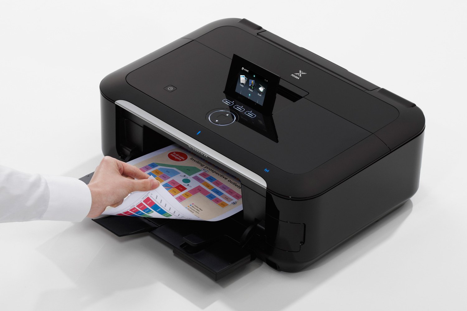 Canon 5292B002 Wireless Color Photo Printer with Scanner & Copier
