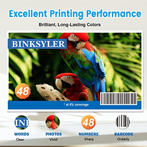 BINKSYLER Compatible LC3013 Ink Cartridges Replacement for Brother LC3013 LC3011 Work with Brother MFC-J491DW MFC-J497DW MFC-J690DW MFC-J895DW MFC-J487DW (6 Black,2 Cyan,2 Magenta,2 Yellow) 12-Pack
