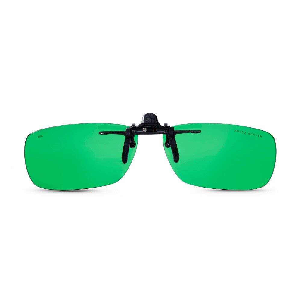 Method Seven Clip-On Classic Blurple LED Grow Room Glasses