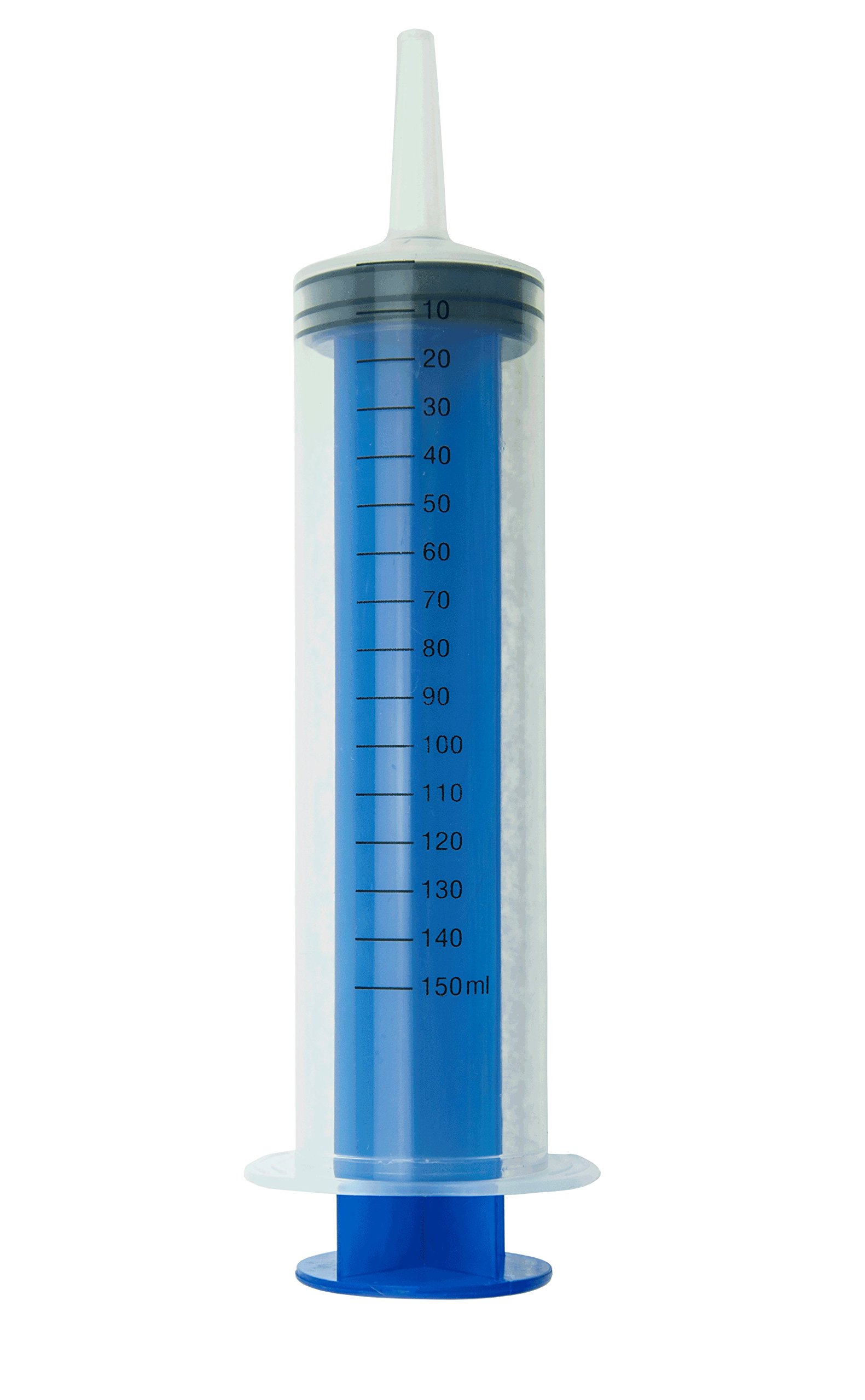 Karlling 150ML Large Big Plastic Hydroponics Nutrient Measuring Syringe