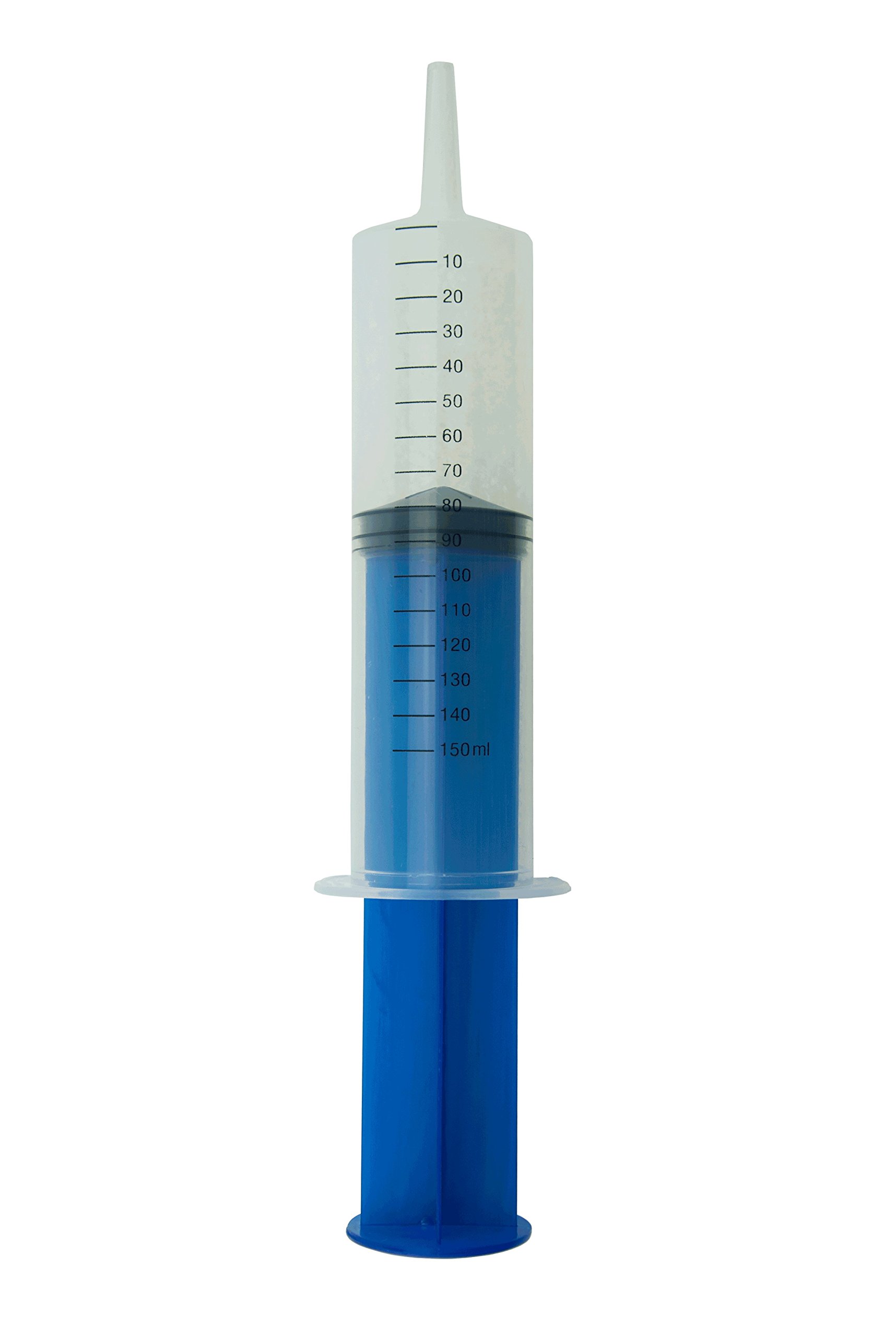 Karlling 150ML Large Big Plastic Hydroponics Nutrient Measuring Syringe