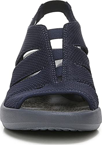 BZees Womens Finale Sandal Navy 8 M