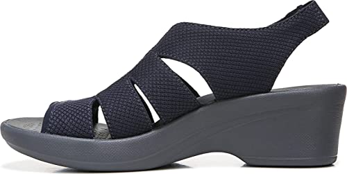 BZees Womens Finale Sandal Navy 8 M