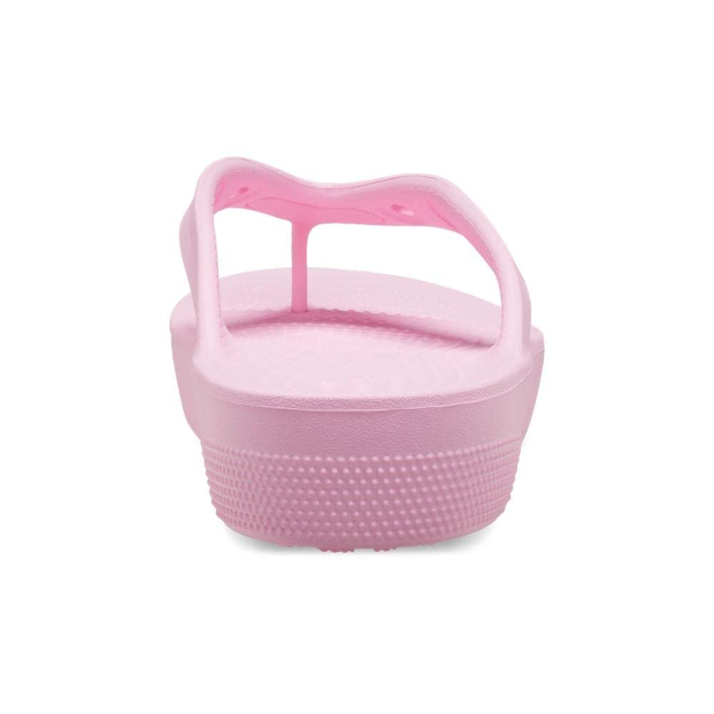 Crocs Women's Classic Flip Flops, Platform Sandals, Flamingo, Numeric_7