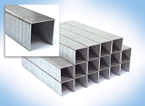 5,000 Count Heavy Duty Staples, 23/13, 1/2-inch Staples, 100/Strip, Chisel Point Tips, High Capacity, by Better Office Products