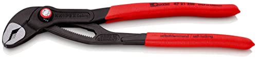 KNIPEX 87 21 250 Cobra Quick Set Water Pump Pliers, 10-Inch