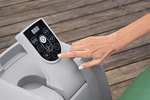 Coleman SaluSpa Inflatable Hot Tub Spa | Portable Hot Tub with Heated Water System and 140 Bubble Jets | Fits Up to 4 People