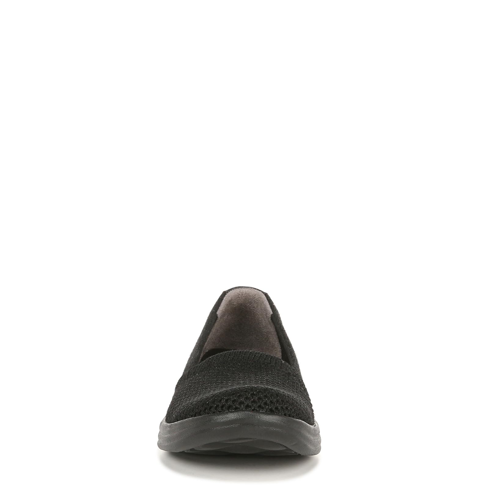 BZees Women's, Pep Talk Slip-On Black Fabric