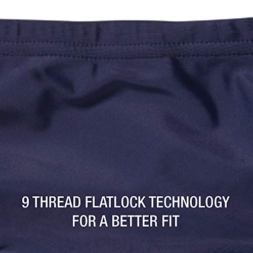 Speedo Men's Swimsuit Brief PowerFlex Eco Solid Adult, New Black, 32
