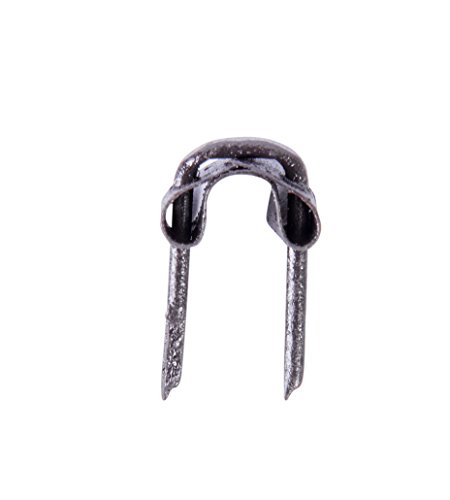 Gardner Bender MSB-1540 Fiber Insulated Staples ⅛ Inch., Secures Low-Voltage / Bell Wire / Speaker / Telephone & Thermostat, Splinter Free, 40 Pk., Brown