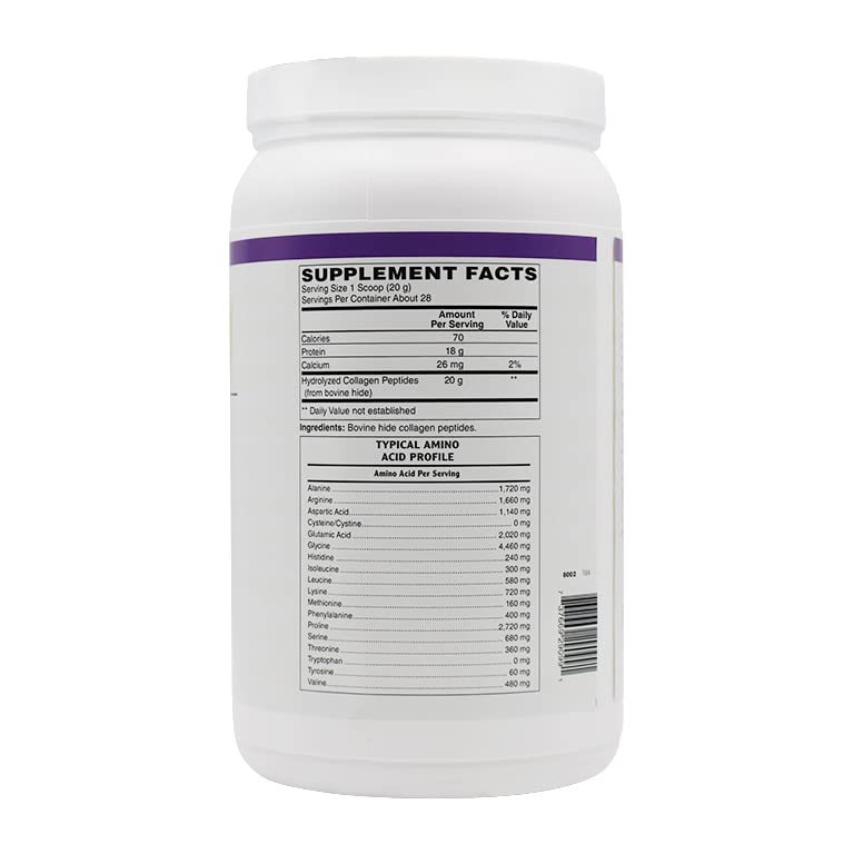 BariatricPal Collagen Peptides Powder (Unflavored, Hydrolyzed Type 1 & 3, Grass Fed) - Skin, Hair, Nail & Joint Support (28 Servings) 19.76 oz.