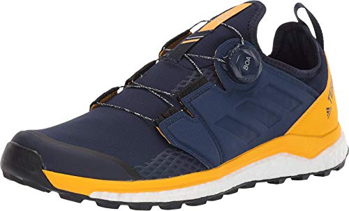 adidas outdoor Men's Terrex Agravic BOA (11.5 D (M), Collegiate Navy/Collegiate Navy/Active Gold)