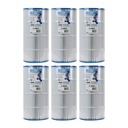 Unicel C-8600 Filter Cartridge Hayward Star Clear II C1500 CX800RE PA80 (6 Pack)
