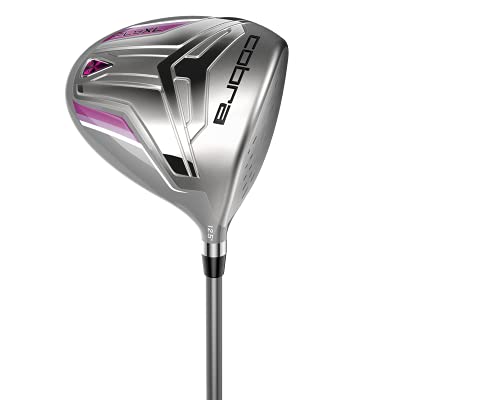 Cobra Golf 2021 Fly XL Complete Set Cart Bag Silver-Plum (Women's Right Hand, Graphite Woods-Graphite Irons, Ladies Flex, DR-12.5, 3W-18.5, 5W-21.5, 7W-24.5, 5H-23.5, 6-PW, SW, Putter, Cart Bag)