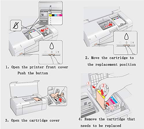HGZ 4 Pack LC203 LC201 Compatible Ink Cartridges Replacement for LC203 XL Used in MFC-J460DW MFC-J480DW MFC-J880DW MFC-J680DW MFC-J4420DW MFC-J4620DW MFC-J4320DW MFC-J5520DW Printer