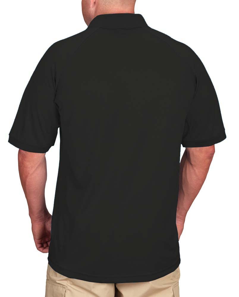 Propper Men's Snag Free Short Sleeve Polo, Black, Large