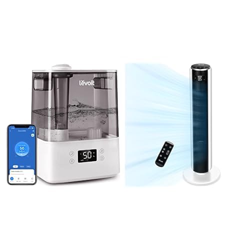 LEVOIT Humidifier and 36' Tower Fan