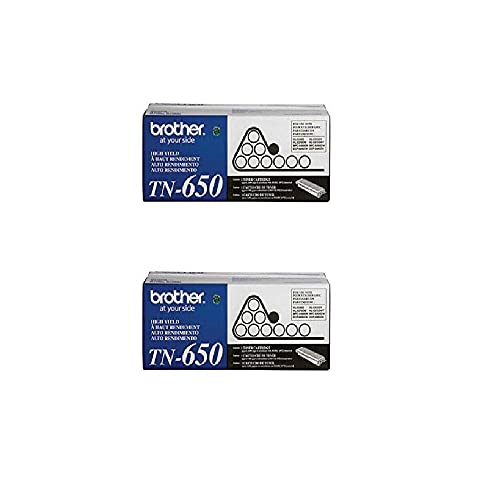 2 X Brother High Yield Toner Cartridge (TN650)