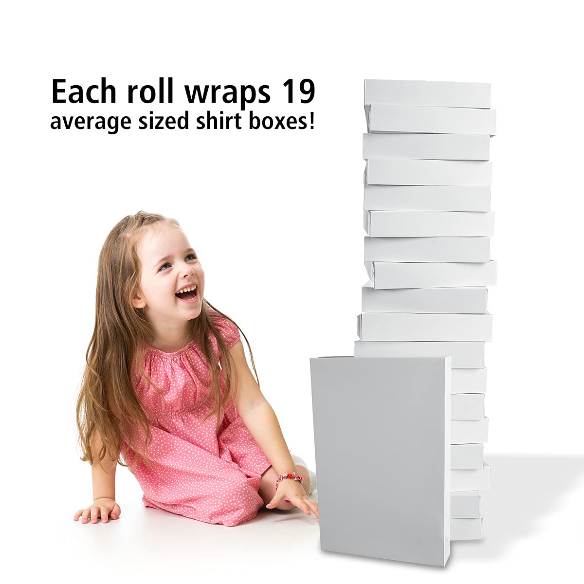 Current Forest Friends Christmas Rolled Wrapping Paper - Premium Jumbo 23-Inch x 32-Foot Gift Wrap Roll, 61 Square Feet Total