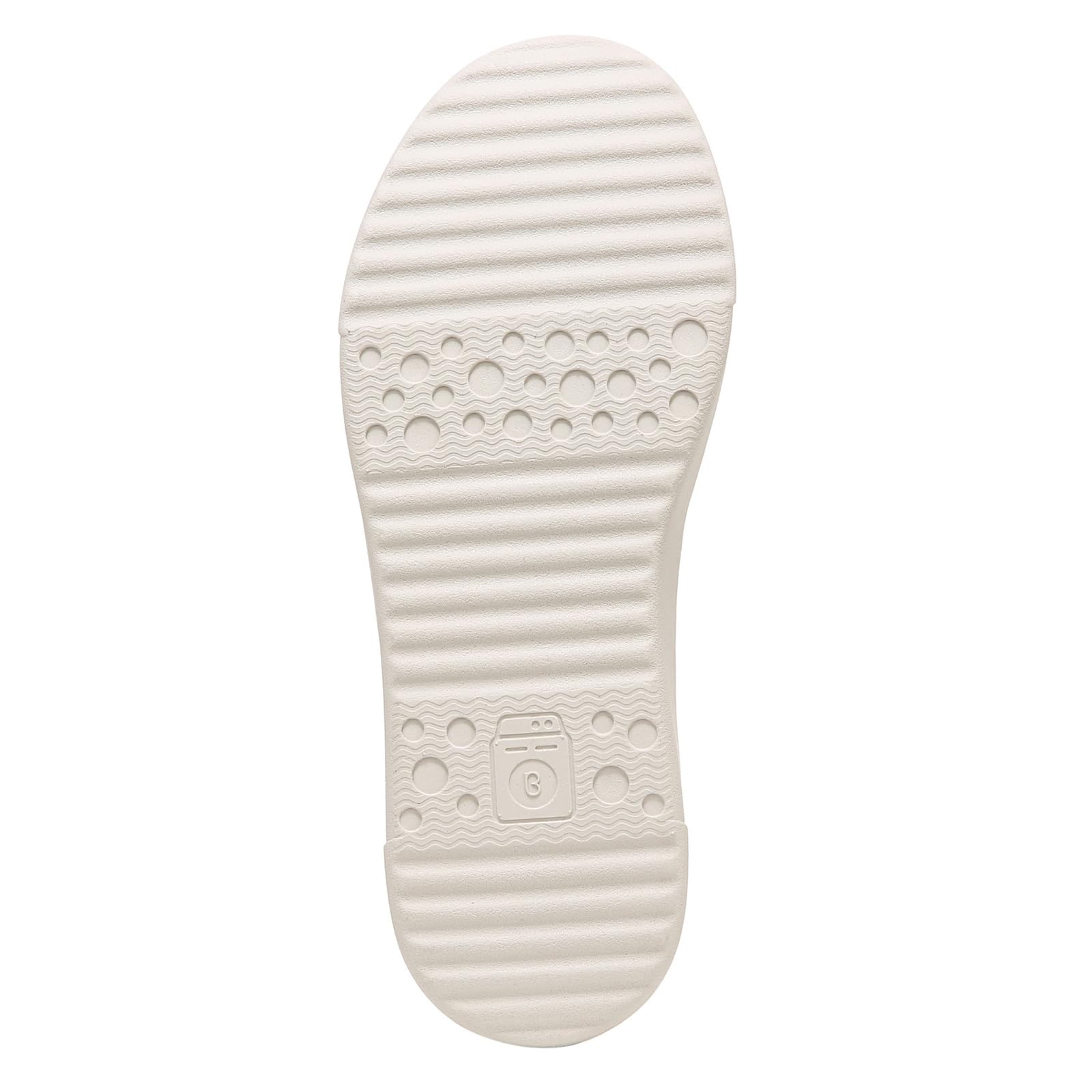 BZees Womens March On Moc Slip-on Loafer, White, 7.5 US