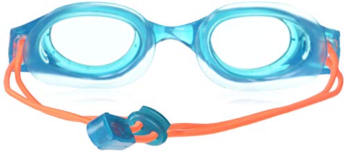 Speedo Unisex-child Swim Goggles Hydrospex Bungee Junior Ages 6-14 , Aqua Blue/Jade