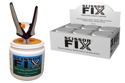 Scissor Fix - Cleans Sticky Scissors in Seconds