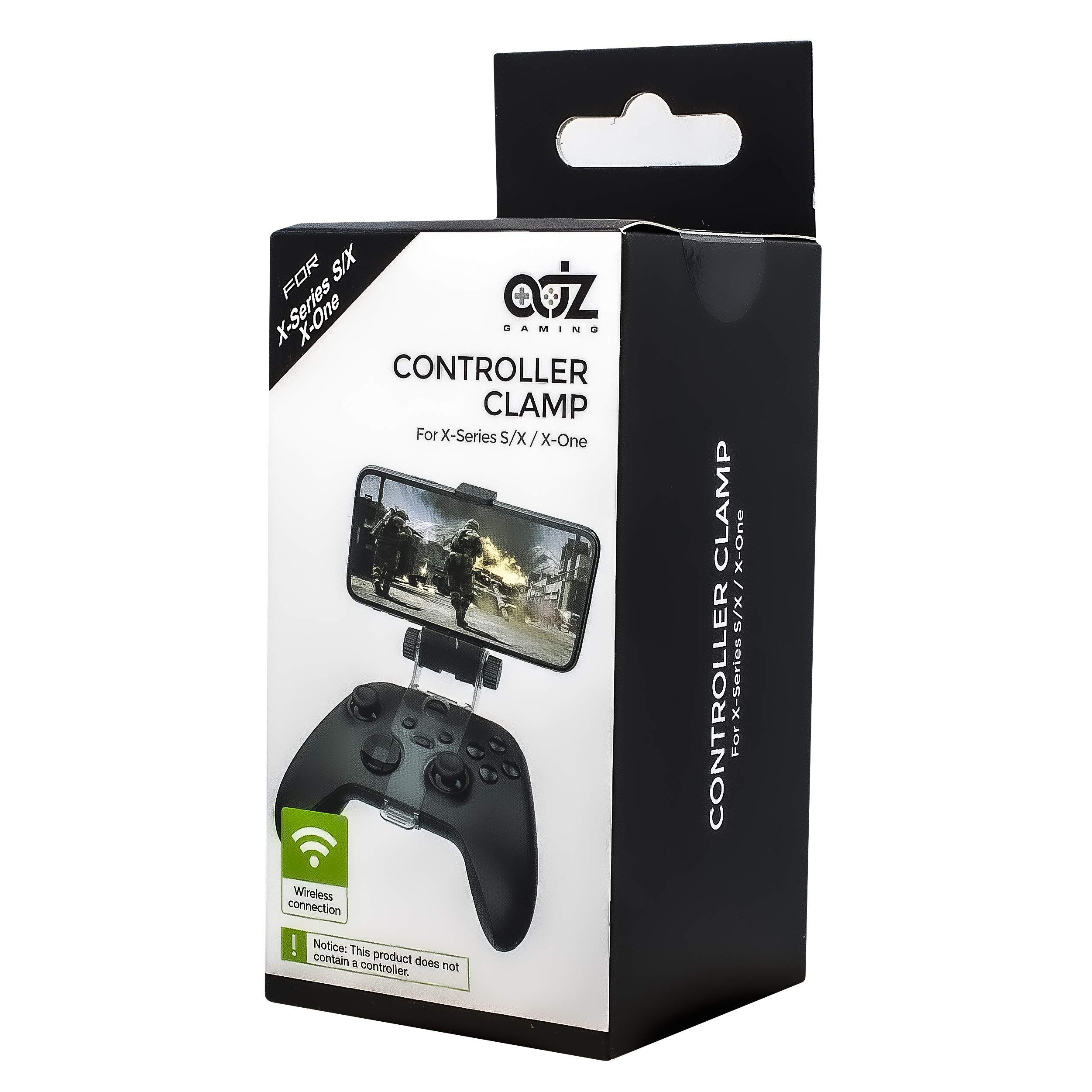 ADZ Xbox Controller Phone Mount, Xbox Phone Controller Mount for Use with Microsoft Project Xcloud and Xbox Console Streaming Compatible with Xbox Series S/X