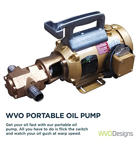 Goldstream Pumps 25gpm Portable Oil Pump β Insanely Fast Pump β Upgraded to Custom US Made Baldor Motors β with Viton Seals on Pump Heads