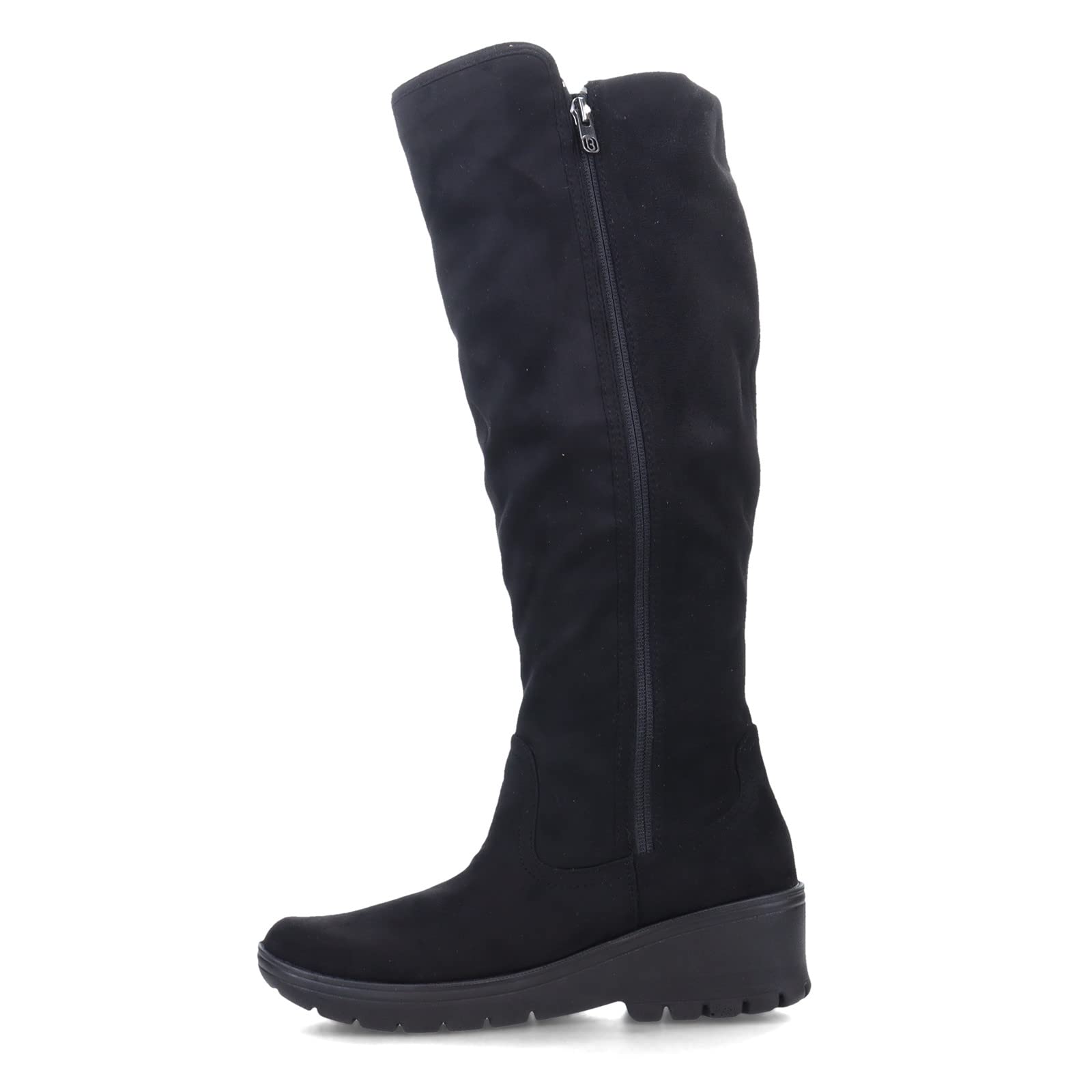 BZees Women's Brandy Knee High Boots, Black, 8