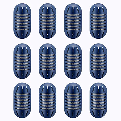 Demineralization Cartridge Filter for HoMedics & Vicks Ultrasonic Humidifiers, Filters Mineral Deposits, Prevents Hard Water Build-Up, Purifies Water, Eliminates White Dust and Odor, 12 Pack