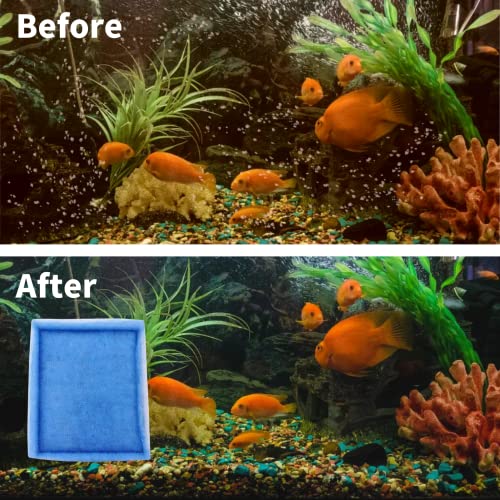 exrepar 10 Pcs Aquarium Filter Cartridges Compatible with Aqua-Tech 10-20 Power Filters,Replacement for EZ-Change No.2