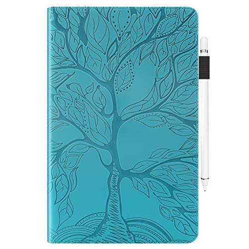 Case for Samsung Galaxy Tab A8 10.5'' 2022 Case SM-X200/X205 PU Leather Cover Lightweight Flip Stand Shell with Elastic Band & Card Holder for Galaxy Tab A8 10.5 inch Tablet,Turquoise