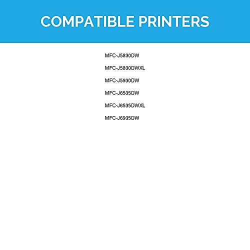 LD Compatible-Ink-Cartridge Replacement for Brother LC3029C Super High Yield (Cyan)