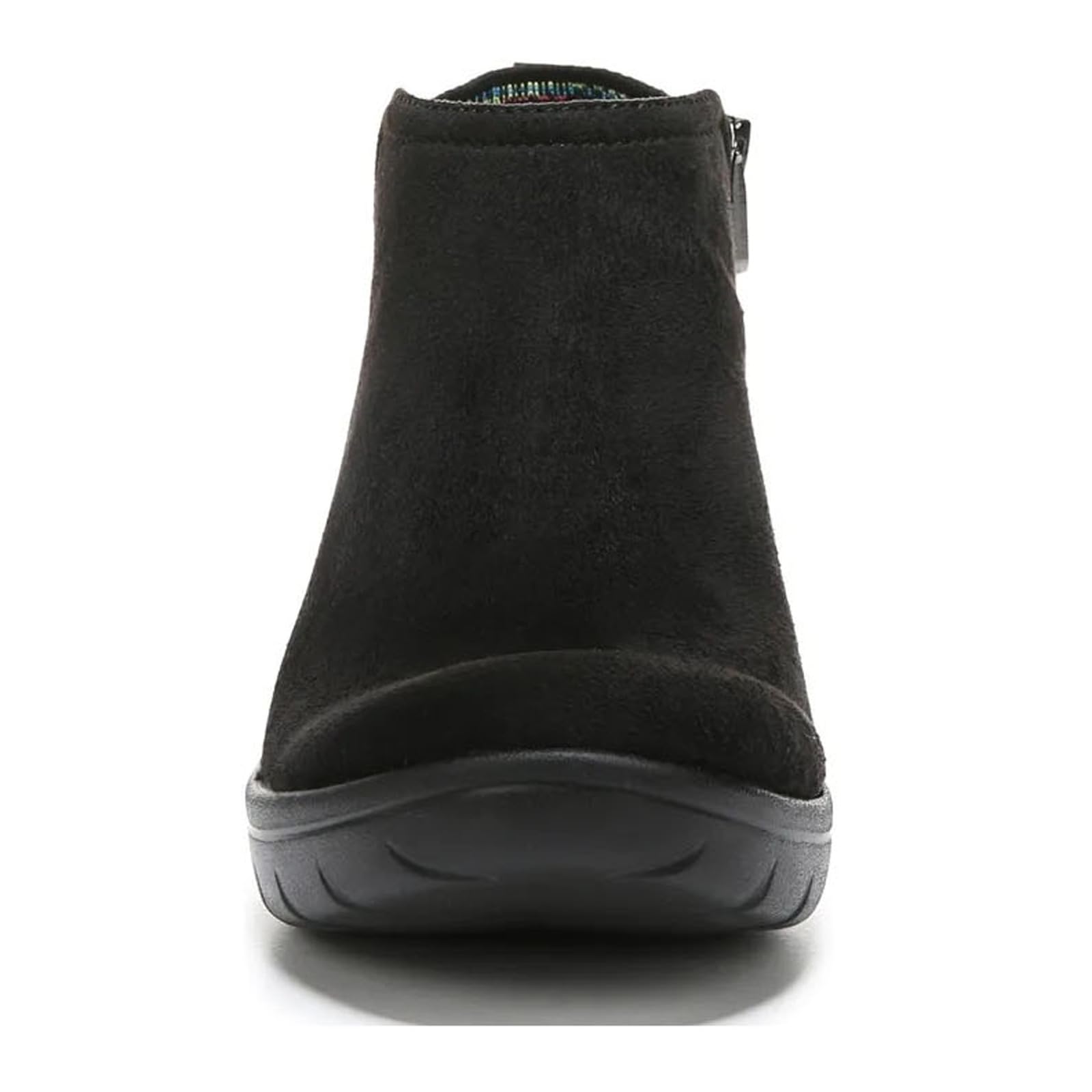 BZees Women's Karma Ankle Boot, Black/Rainbow, 9