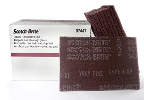 Lot of 5 Red 3M Scuff Pads Scotch Brite 3M Brand