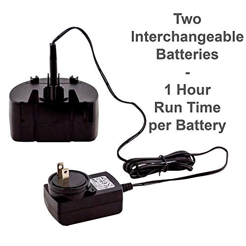 POOL BLASTER Pro 900 Cordless Commercial Pool Cleaner, Heavy Duty Power, Interchangeable Batteries, Up to 2 Hour Runtime, Rechargeable Hoseless Vacuum for Inground & Above Ground Pools, by Water Tech