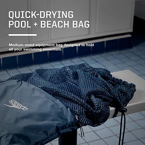 Speedo Unisex-Adult Ventilator Mesh Equipment Bag, Speedo Black
