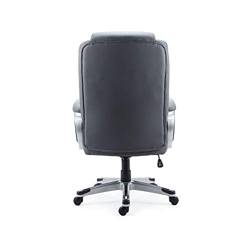 Staples 2712527 Mcallum Bonded Leather Managers Chair Gray