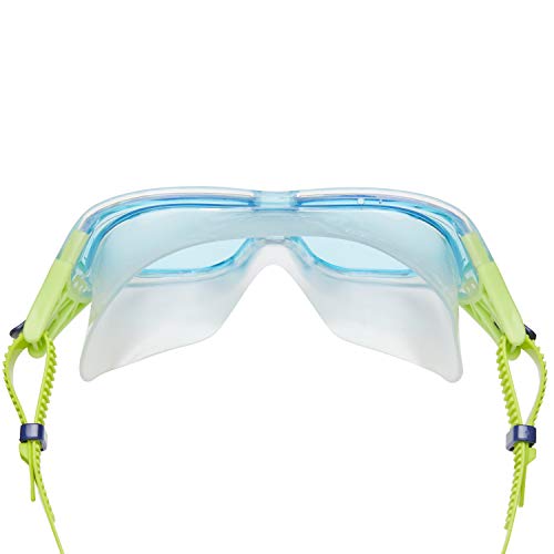 Speedo Unisex-Child Swim Goggles Proview Mask, Clear/Celeste