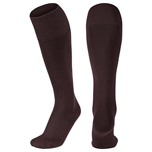 CHAMPRO Pro Socks, Single Pair, Adult Medium, Maroon