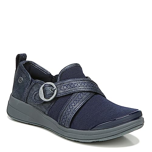 BZees Womens Indigo Loafer, Navy Blazer Mesh Fabric, 9 US