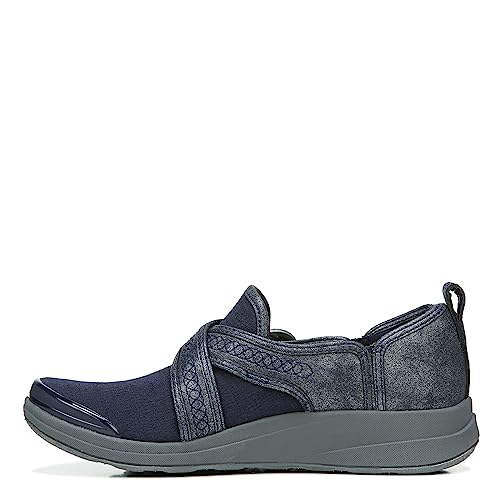 BZees Womens Indigo Loafer, Navy Blazer Mesh Fabric, 9 US