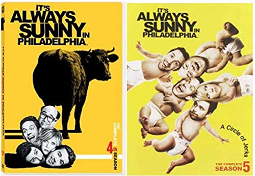 It's Always Sunny In Philadelphia Complete series 4 & 5 Seasons Fourth and Fifth - DVD Set