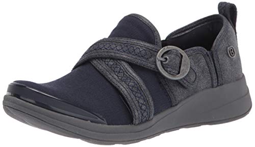 BZees Womens Indigo Loafer, Navy Blazer Mesh Fabric, 9 US