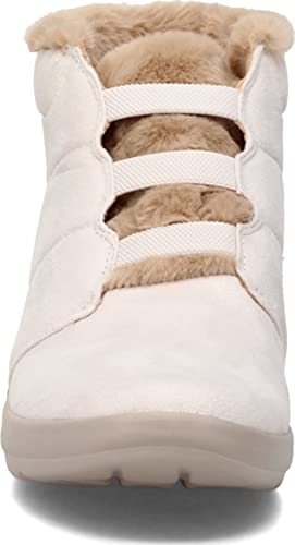 BZees Womens Golden Puff Ankle Boot Wind Chime Microfiber 9.5 M