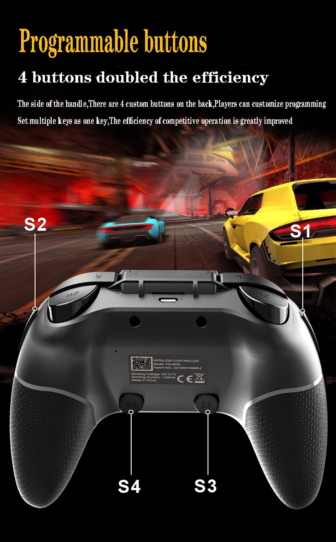 iPEGA-PG-9218 Wireless 5.0 +2.4G Game Controller for iphone 14/13/12 /11/8/7 for Samsung S23/S22/21/20 /S10/S10 + Note 20 /10 for OPPO, VIVO LG Android Smart Phone/Tablet ps4/N-Switch PC Smart TV