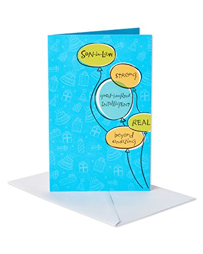 American Greetings Birthday Card for Son-in-Law (Loved and Appreciated)